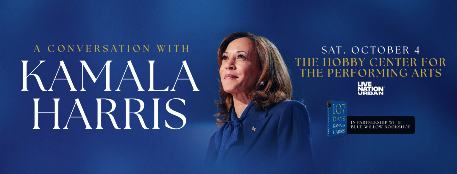 A Conversation with Kamala Harris - The Hobby Center
